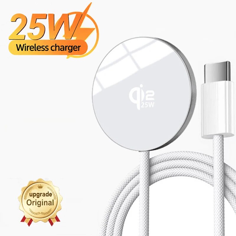 Для Apple Original PD 25 Вт Magsafe Беспроводное зарядное устройство для iPhone 25W Magsafe-Charger