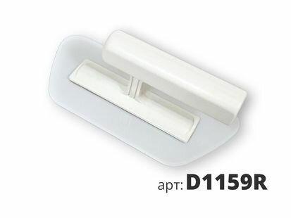 Инструмент для Нанесения Кельма Разносторонняя Stmdecor D1159R Пластиковая, Трапеция, Размер 180х90 мм.