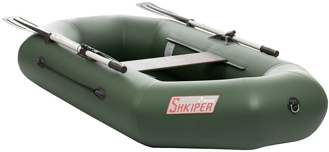 Лодка Шкипер 220 зеленый Тонар