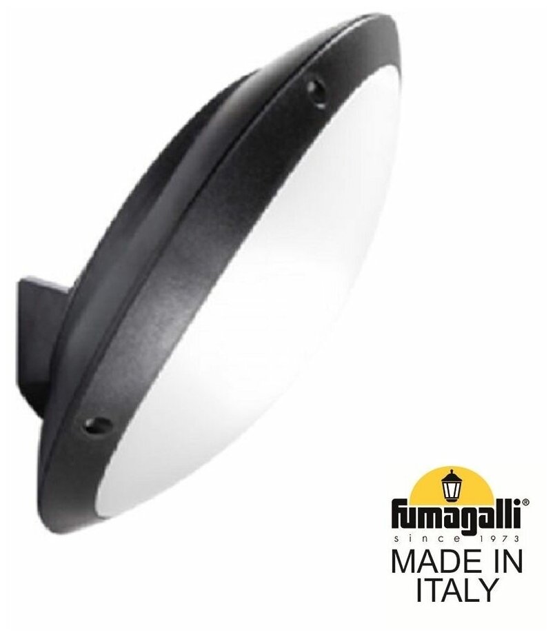 Уличное бра Fumagalli Remi/Lucia 1R3.602.000. AYE27, Черный и Матовый