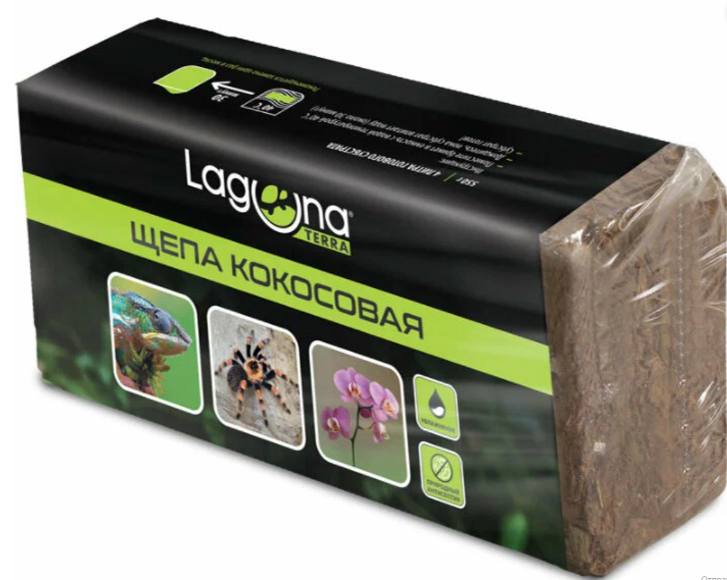 Субстрат Laguna Щепа кокосовая, 550 г