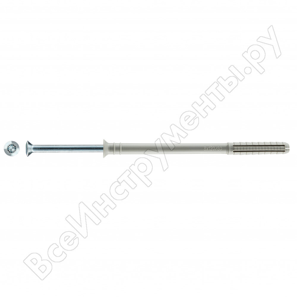 Дюбель-гвоздь Tecfi YZ потайн. 8x120, 15 шт. 147509