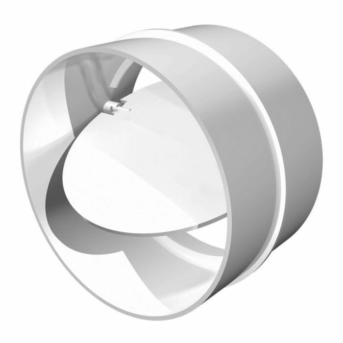 Соединитель круглый с обратным клапаном 150 скпо