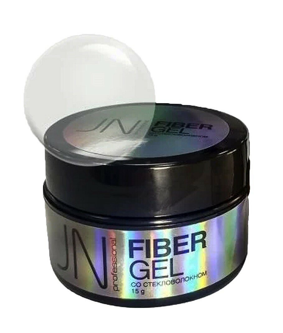 JessNail Гель со стекловолокном JessNail Fiber Gel 15г №03 белый