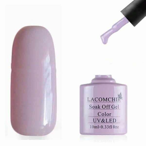Гель-лак LACOMCHIR NC10 пастельный сиреневый, 10 мл
