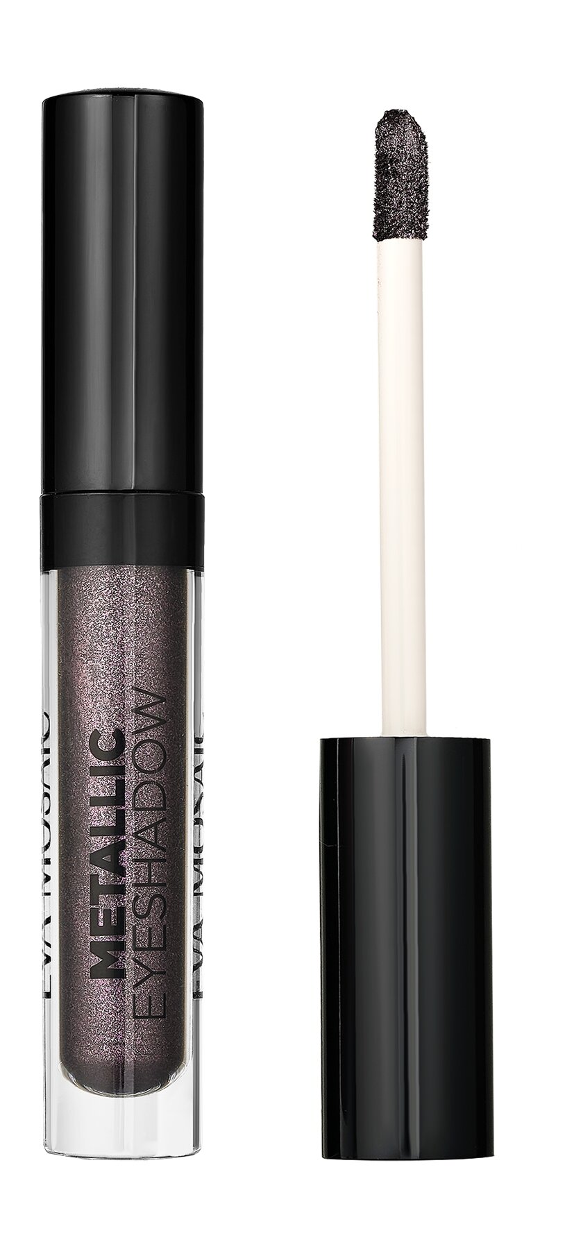 EVA MOSAIC Тени для век стойкие кремовые Metallic eyeshadow, 3 мл, 01