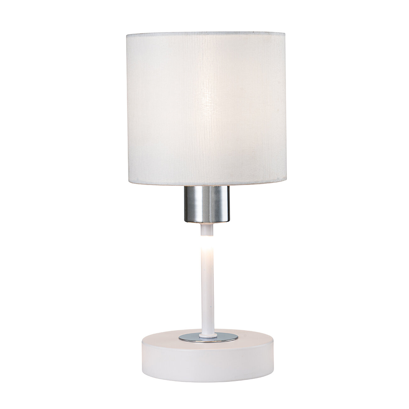 Настольная лампа Escada 1109/1 E14*40W White/Silver
