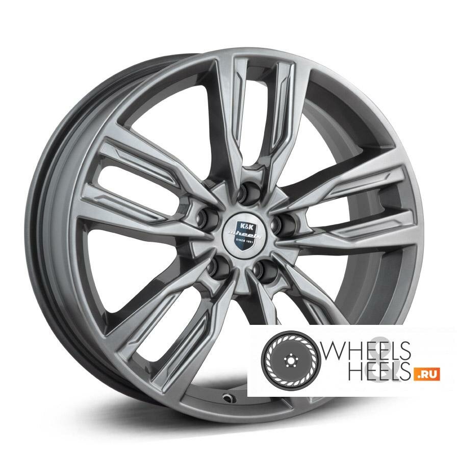 КиК Борэй 18x8 5x115 et40 dia70.2 Антрацитовый