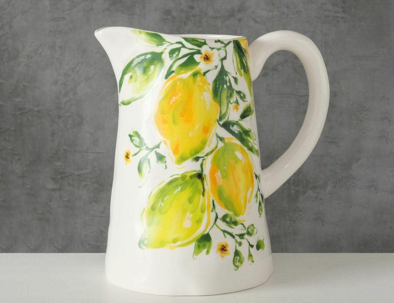 Керамический кувшин сочные лимоны, 23 см, Boltze 2010466