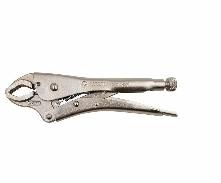 Ручные тиски струбцина, усиленный захват, V-образные губки, 250 мм GARWIN PRO 705515-250