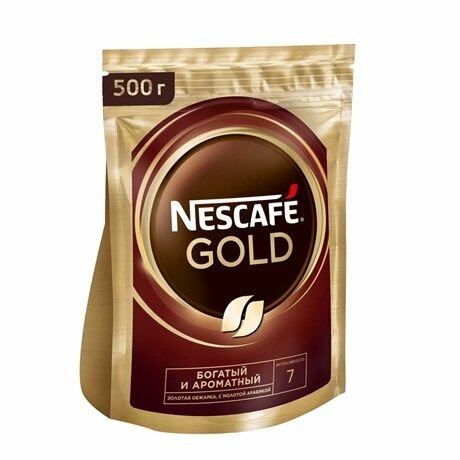 NESCAFE Кофе растворимый сублимированный Gold, 500 г
