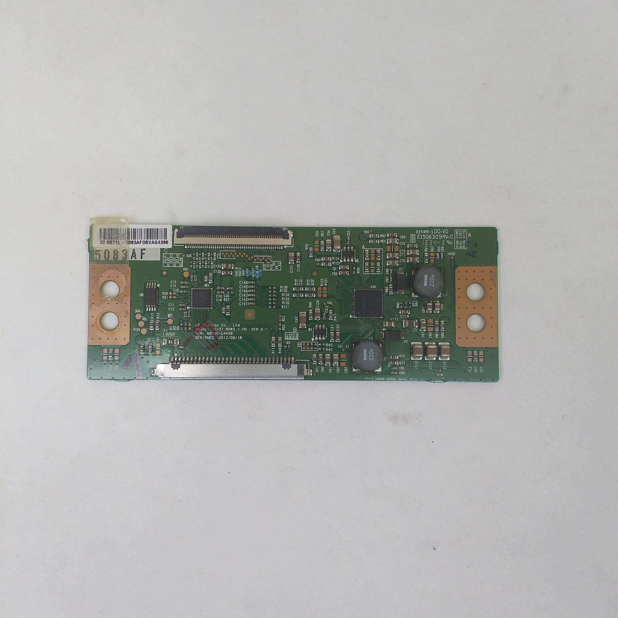 T-CON (E15063094V-0) для телевизора SHIVAKI STV-32LED14 Б/У с разбора