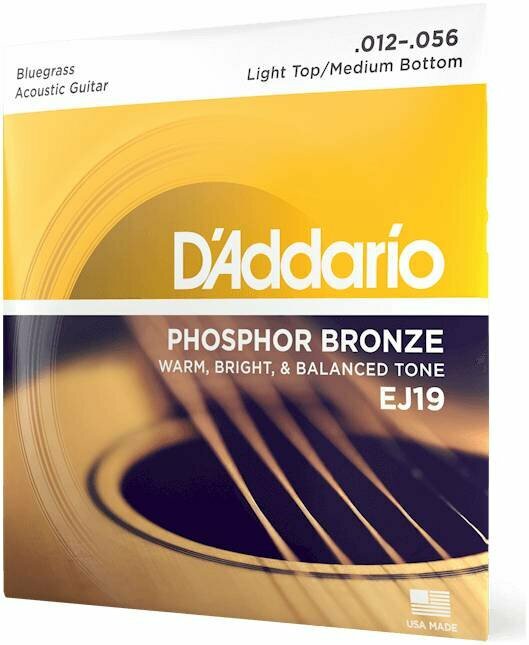 D'ADDARIO EJ19 - Струны для акустической гитары