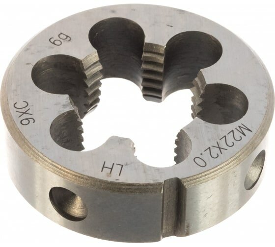 Плашка М 22х2,0 левая STV 00-00000851