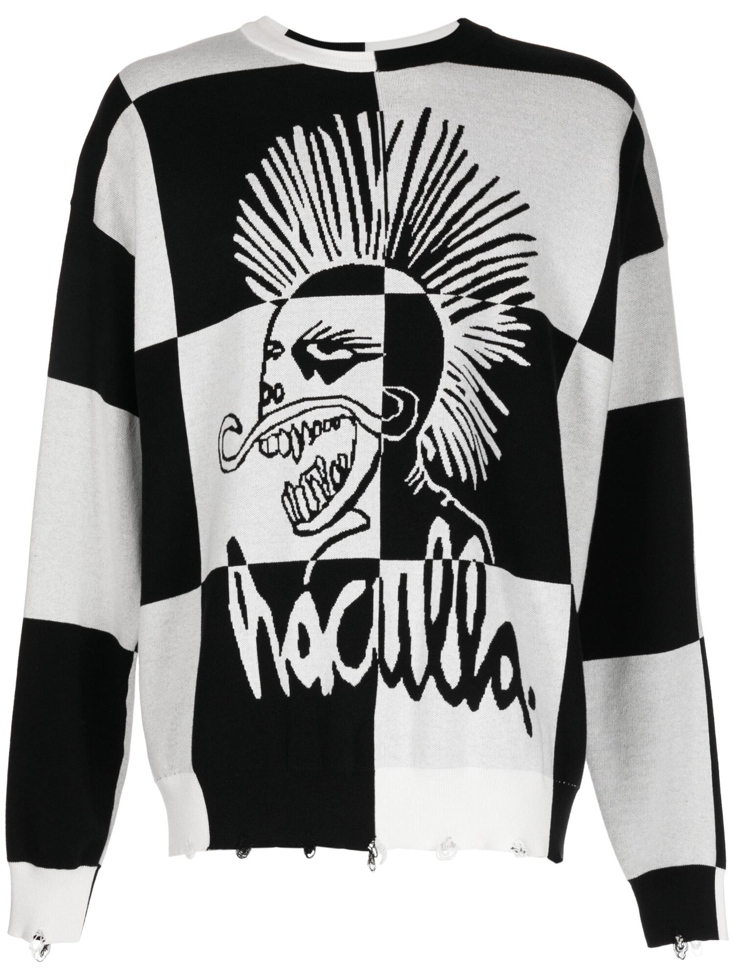 Джемпер This Is Chess intarsia-knit jumper