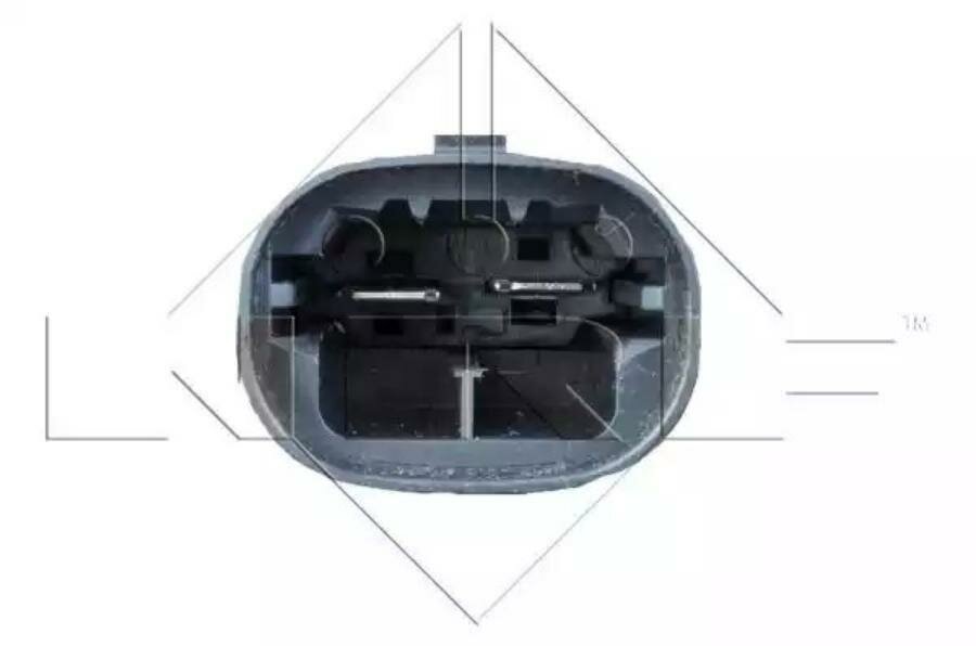 NRF 47223 Крыльчатка с эл. мотором PEUGEOT EXPERT 2.0 HDi 120 2007=>