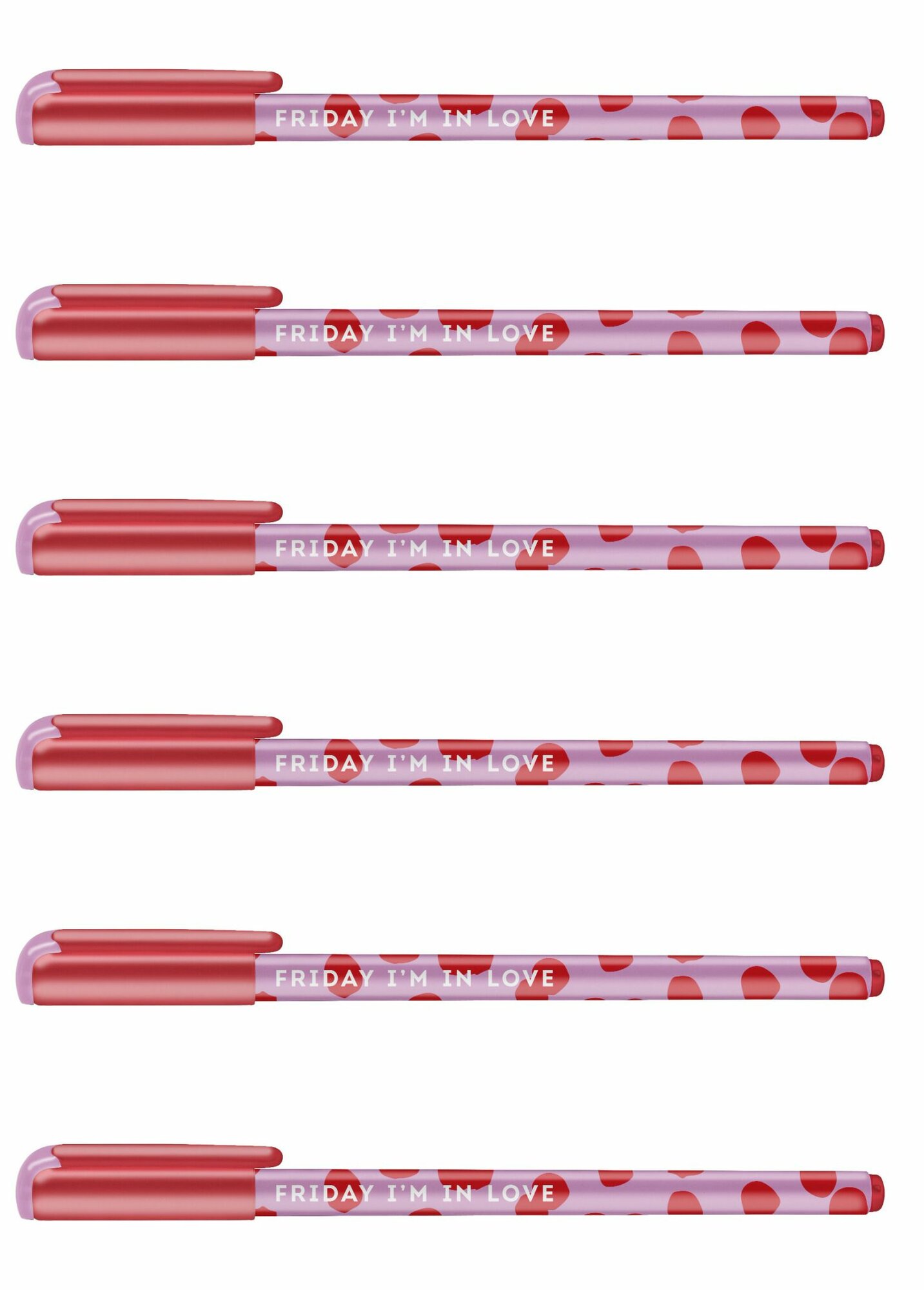 LOREX JOY Ручка масляная, Slim Soft 0.5 мм синяя, 6 шт