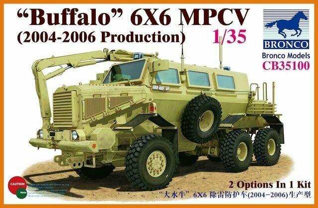 CB35100 Bronco Models Бронеавтомобиль Buffalo MPCV (мятая коробка) 1/35