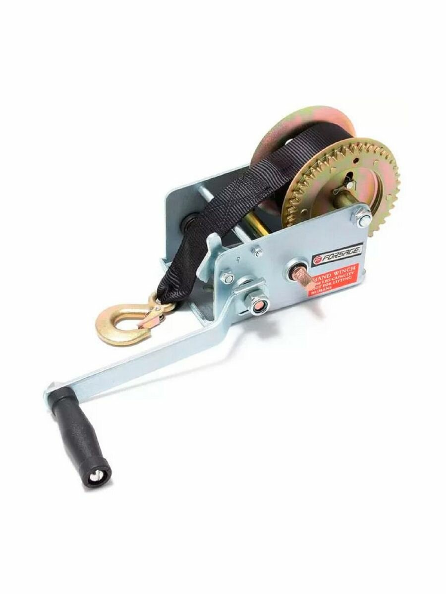 Ручная барабанная двухскоростная лебедка