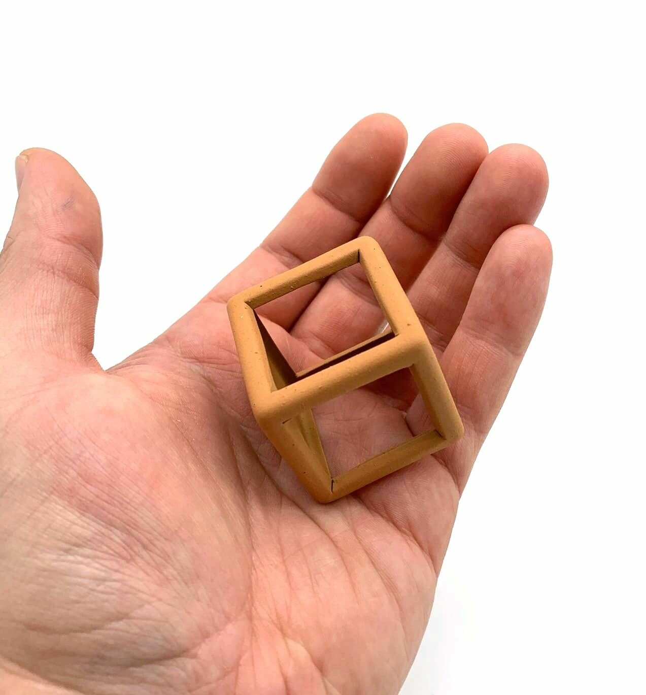 Укрытие-кубик для креветок и карликовых раков, 3.5 х 3.5 х 3.5 см