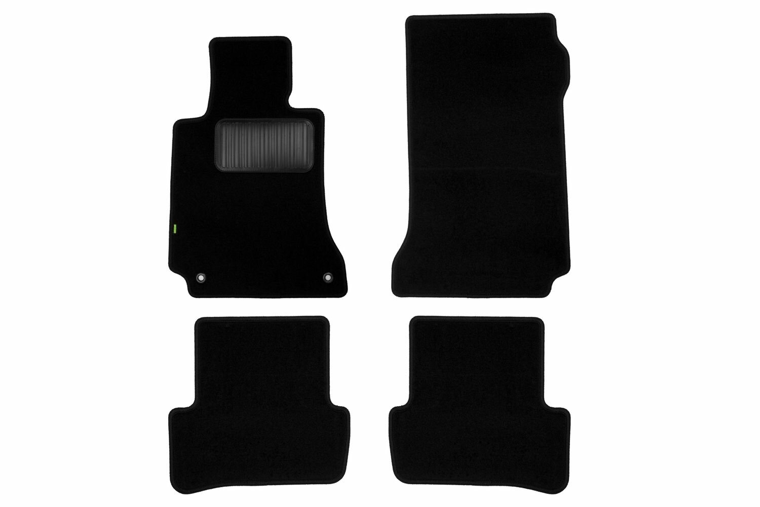Коврики в салон Klever Standard MERCEDES-BENZ C-Class W204 АКПП 2006-2011, 2011-2015, седан, 4 шт. (текстиль) Klever. KLEVER023439101210KH