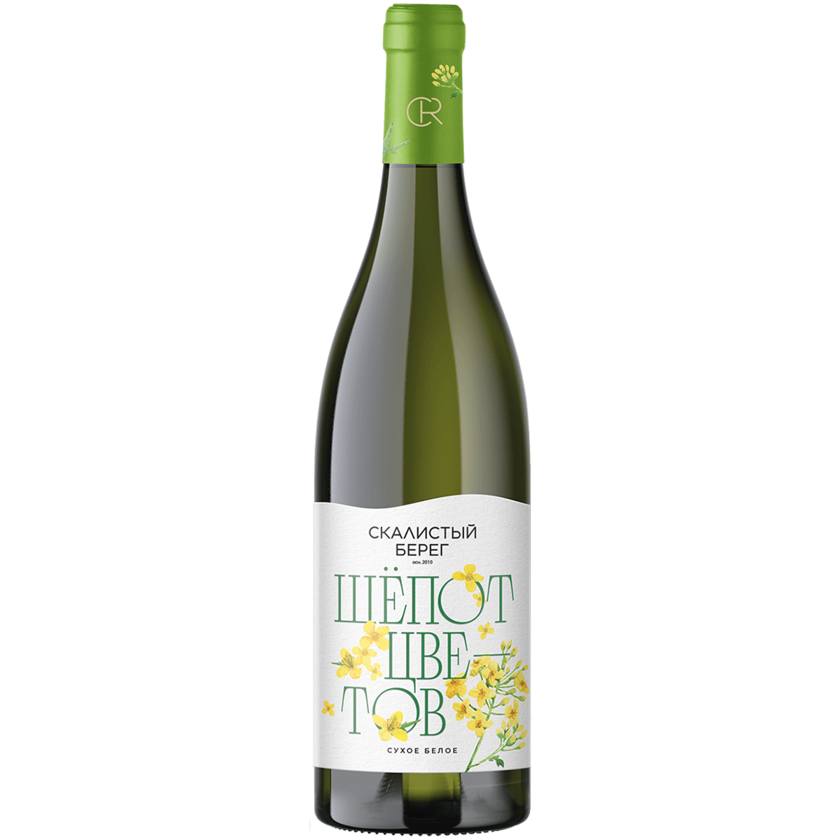 Вино Скалистый Берег Шепот Цветов белое сухое 0,75 л