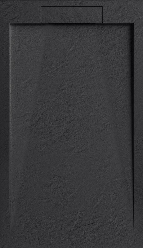 Душевой поддон из искусственного камня Esbano Luxe 110х90 ESP-LX119B черный