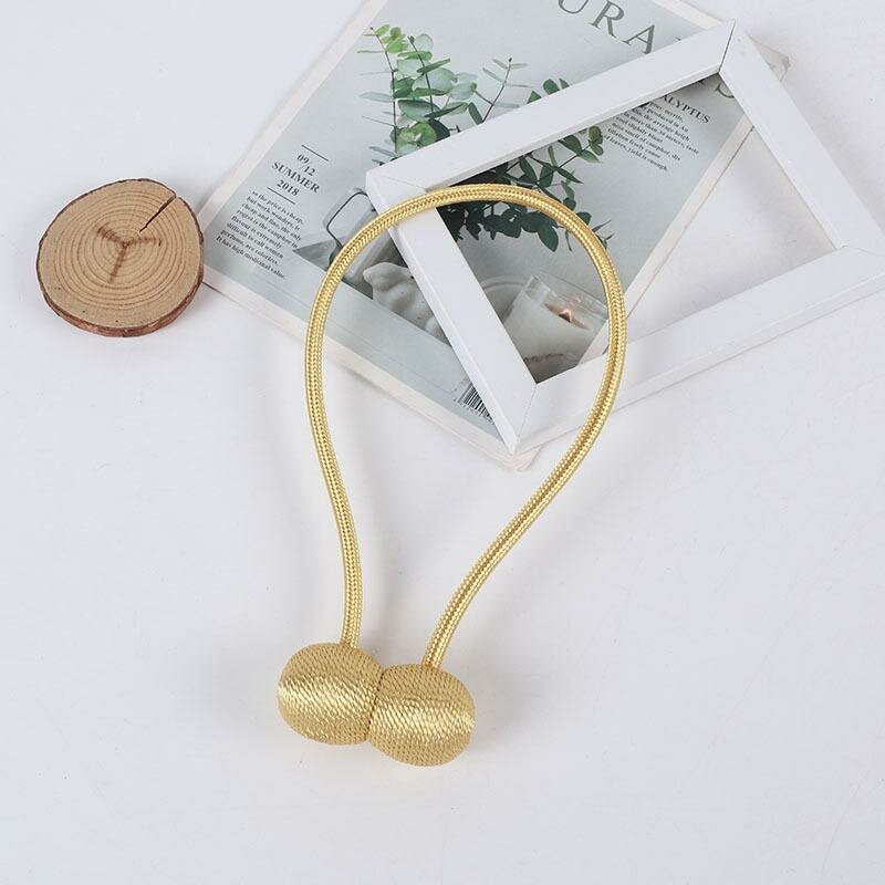 Подхваты для штор держатели зажимы золотистый