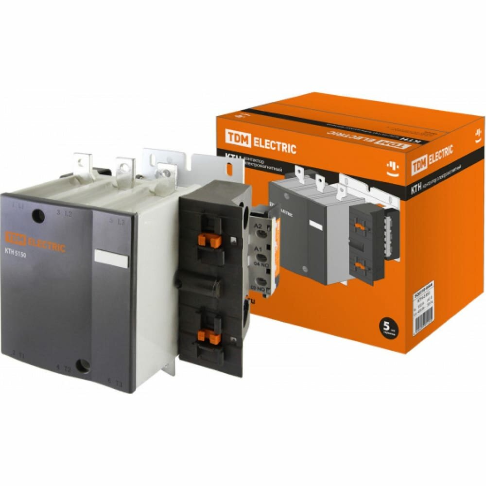 Контактор TDM КТН- 5150 150А 400В/АС3 SQ0710-0004