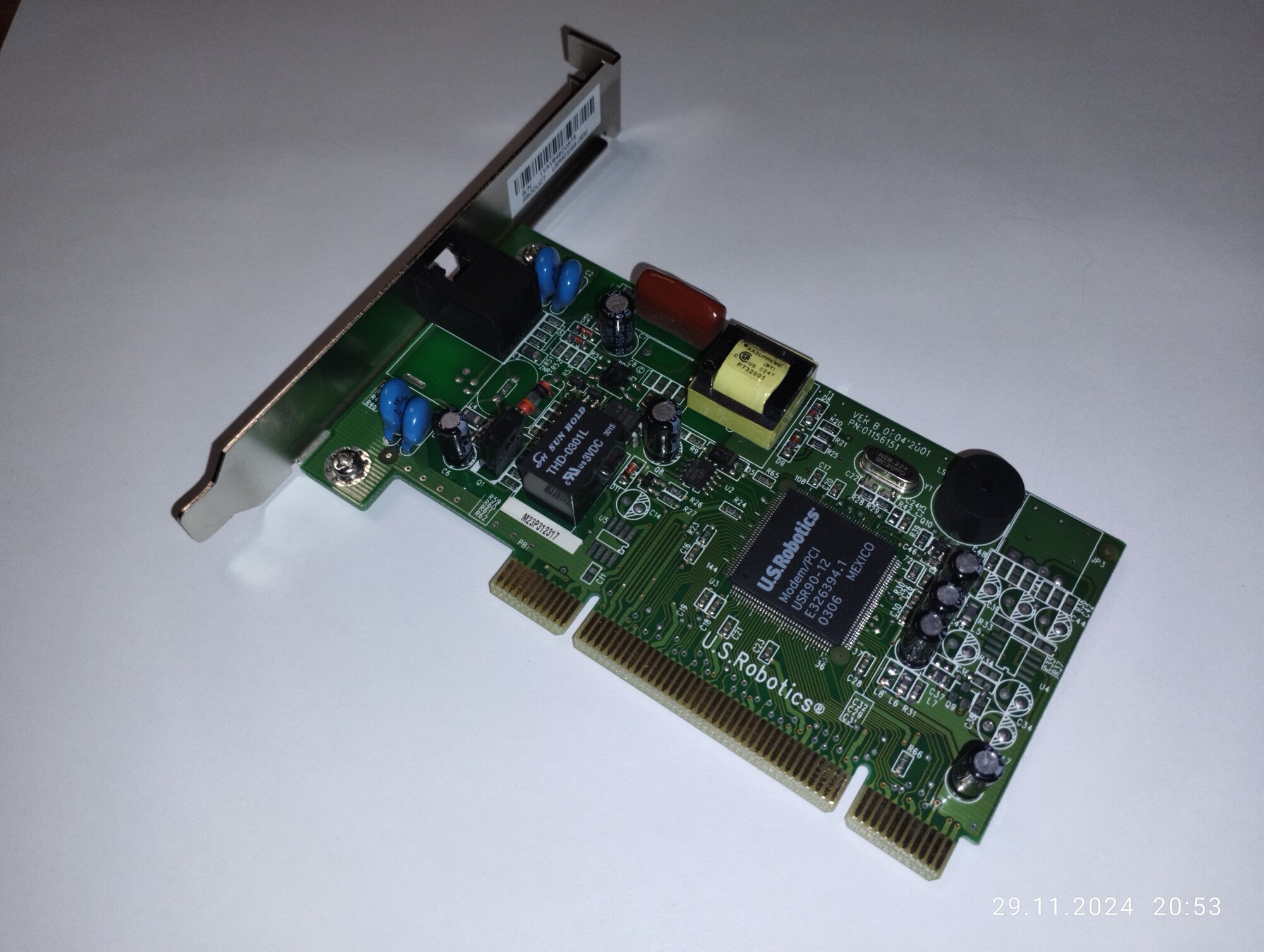 Модем WiMAX U.S.Robotics CTR-21 Soft, внутренний, интерфейс PCI — фото 1