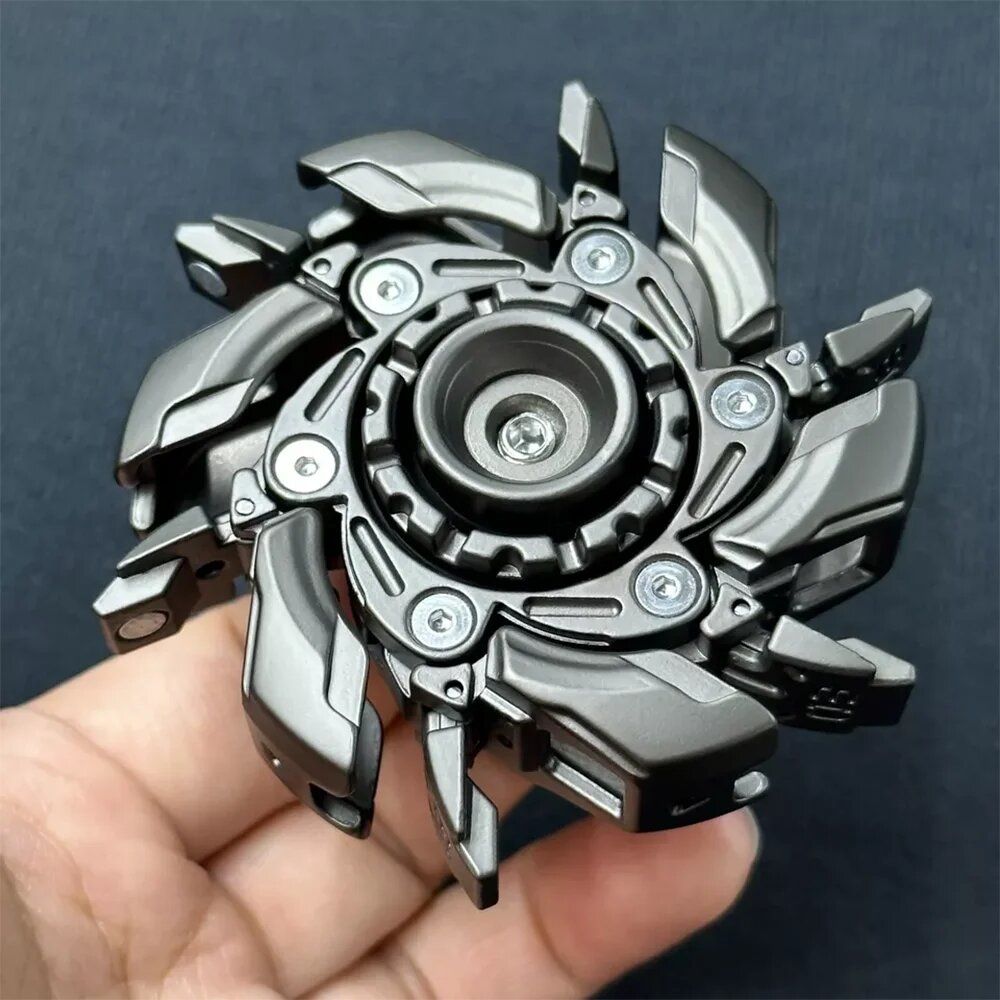 EDC Fidget Grumpy 03 Спиннер из цинкового сплава Knight Gray