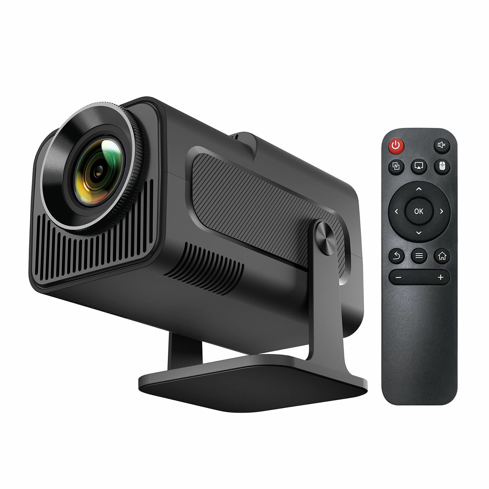 HD-проектор HY320 Доступен для офиса в общежитии Проектор 1080P Hard 4K Поддержка AV1,