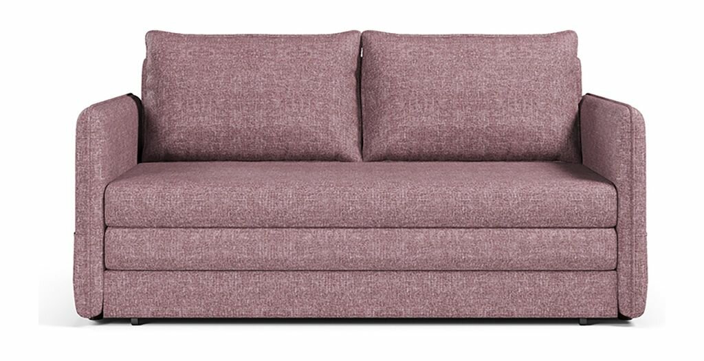 Диван-кровать Слим, 134х83х80 см, рогожка Savana Dimrose, Выкатной, детский диван раскладной, с ящиком для белья