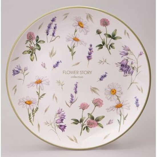 Тарелка обеденная Agness "flower story" 26х3 см (358-2171)