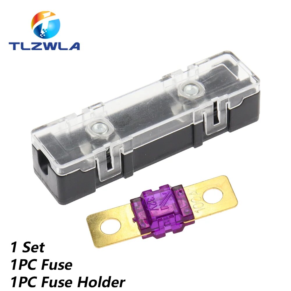 1 комплект ANS, автомобильный держатель предохранителя 32 В, предохранительная пластина, база, автомобильный держатель предохранителя, болт типа 20A 30A 40A 50A 60A 70A 80A 90A