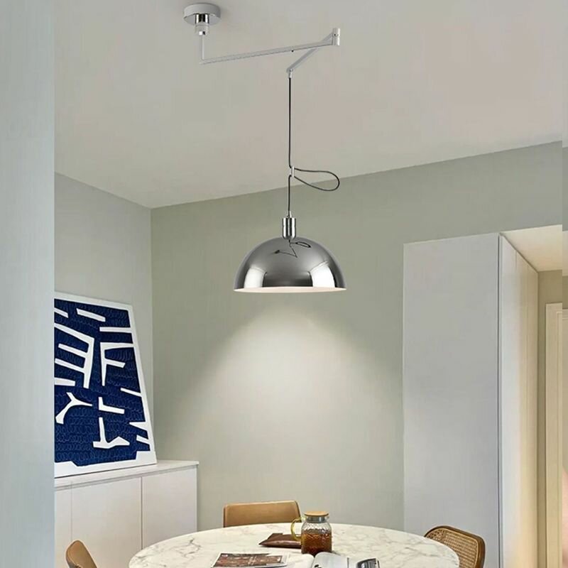 Европейская простая люстра с подвижным железным стержнем Creative Ceiling Chandelier-5751