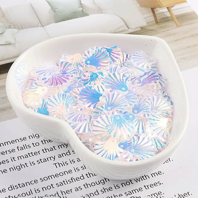 Блестки Lucky Sewing цветок 15 мм JG Crystal 11mm