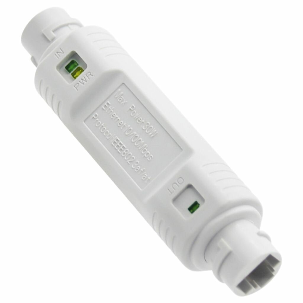 IP66 водонепроницаемый PoE-удлинитель RJ45 Ethernet PoE для простого усилителя сетей улучшает качество сигнала