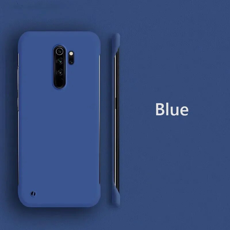 Безрамный тонкий матовый жесткий чехол на заднюю панель из ПК для Xiaomi Redmi Note 8 Pro Note 8 Pro, противоударный чехол Fundas Coque