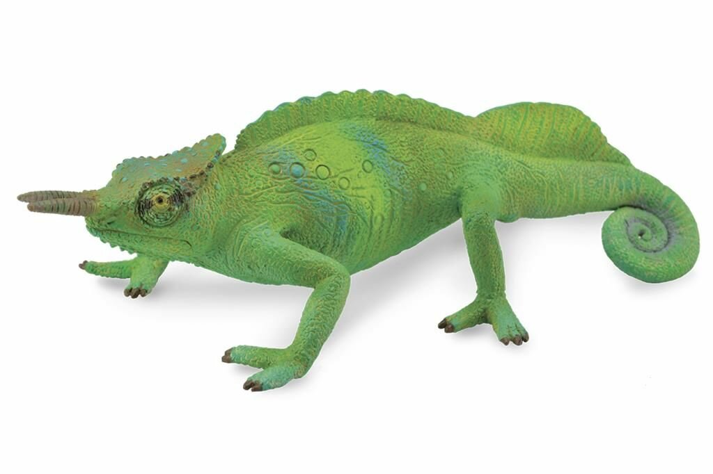 Фигурка Collecta "Камерунский гребенчатый хамелеон", 11,4х5х3,4 см