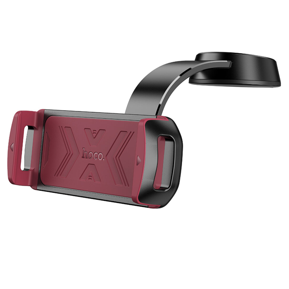 Держатель автомобильный на торпеду, H68, HOCO, черный с красным