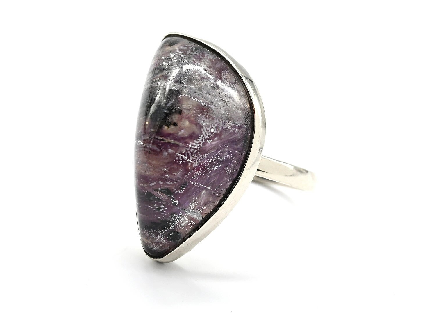 Кольцо, чароит