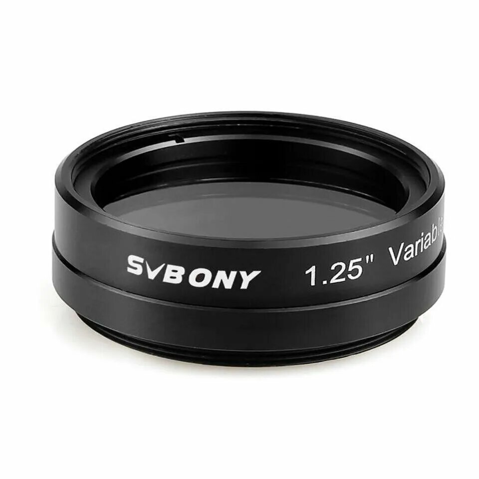 Переменный поляризационный фильтр SVBONY 1.25" для телескоп и окуляр просмотр Луны и планеты