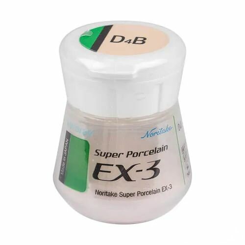 Масса керамическая для металлокерамики EX-3 Норитаки (Noritake) Дентин D4B (10 гр)