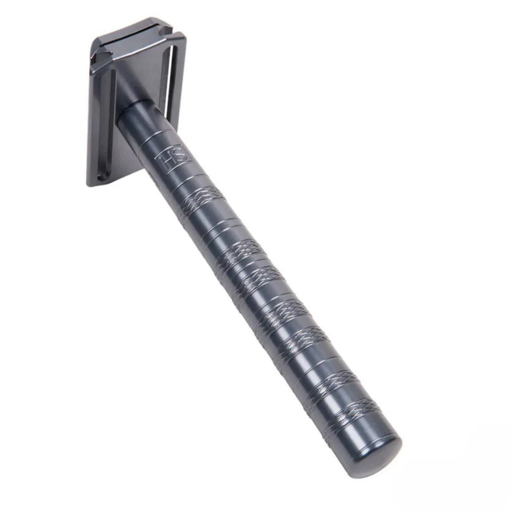 Т-образная бритва Henson Shaving AL13, серая, Aggressive