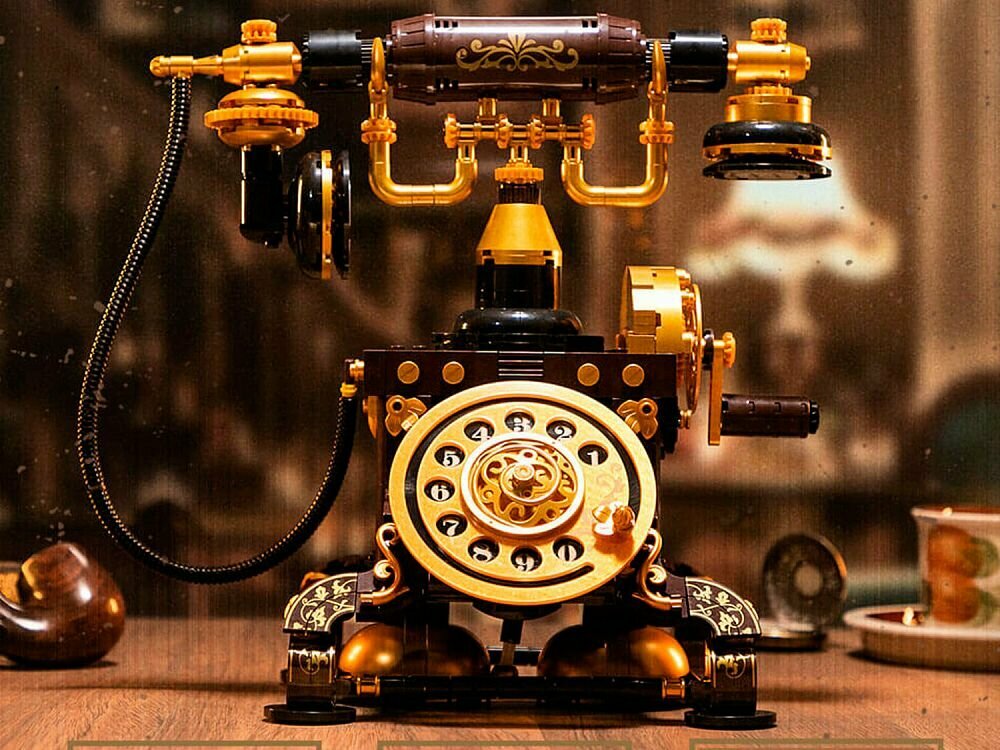 Конструктор Pantasy Ретро-телефон, 85018