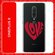 Чехол на OnePlus 8 / ВанПлас 8 с принтом "Love heart 2 - 14 февраля", прозрачный