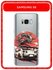 Чехол на Samsung Galaxy S8 / Самсунг Галакси С8 с принтом "Car and dragon", проз...
