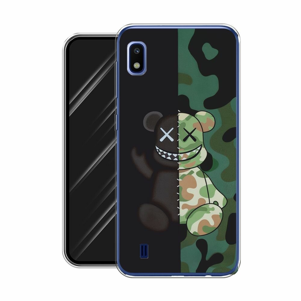 Чехол на Samsung Galaxy A10 / Самсунг Галакси А10 с принтом "KAWS 23 февраля 1" — фото 1