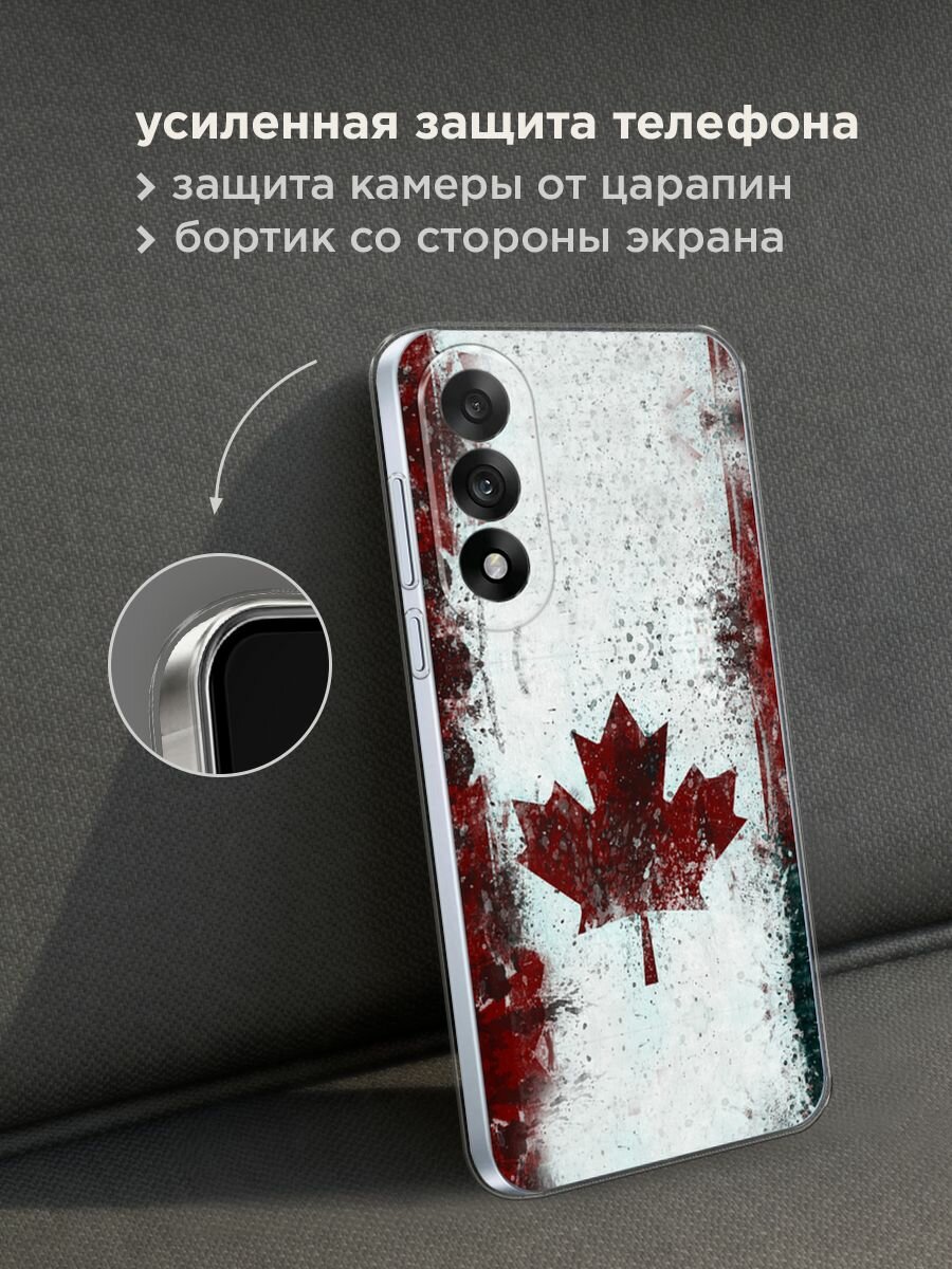 Чехол на OnePlus Nord 5 / Ван Плас Норд 5 с принтом "Канада" — фото 1